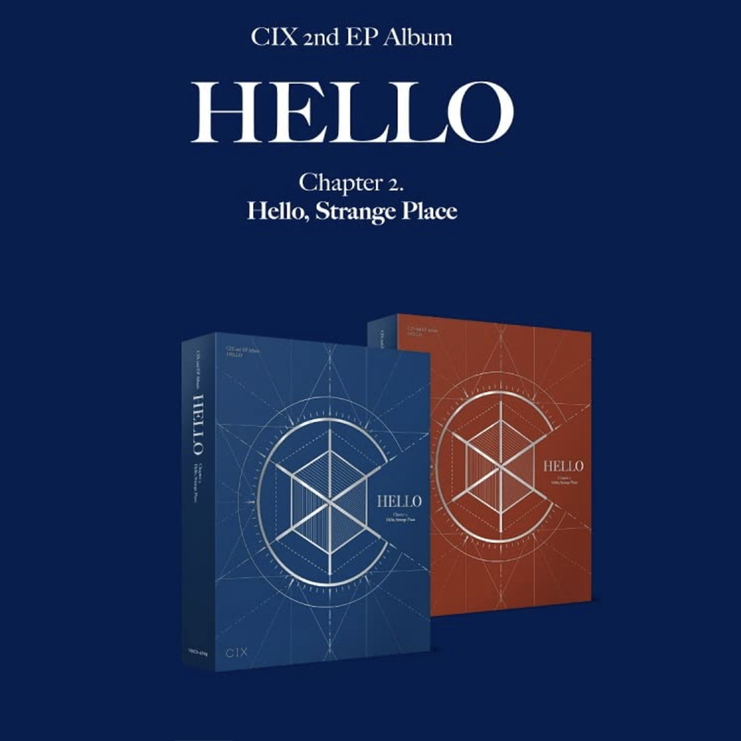 CIX | Hello Chapter 2: HELLO, STRANGE PLACE | (2ND EP) – Pink Box