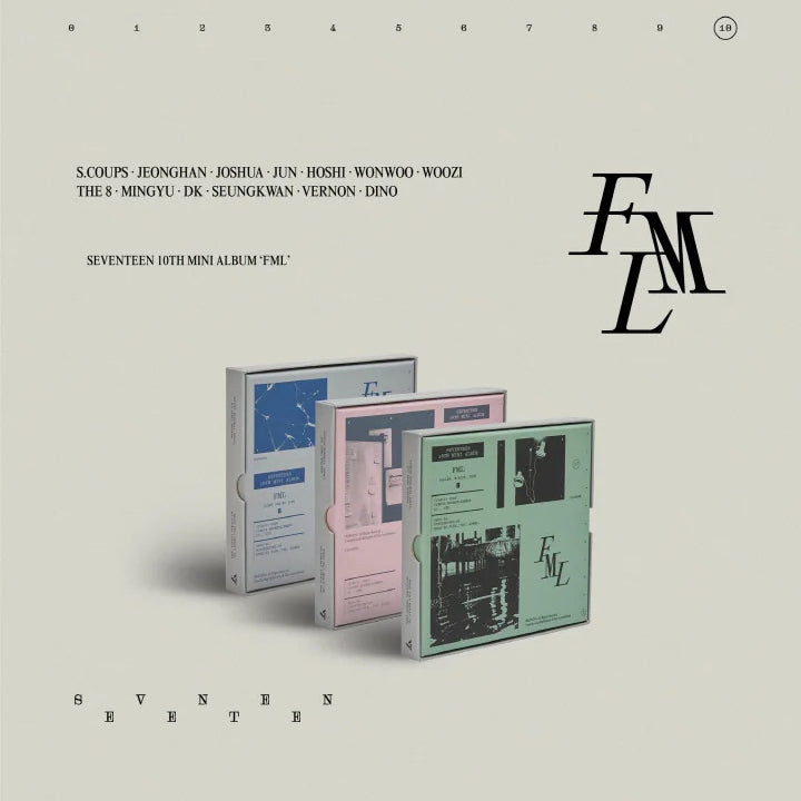 SEVENTEEN - FML (10th Mini Album) – Pink Box